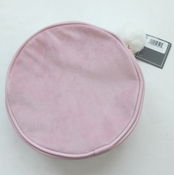 Ulta Beauty | Bags | Round Pink Ulta Beauty Makeup Bag | Poshmark